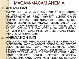 Sosialisasi TTD dan Anemia | PPTX