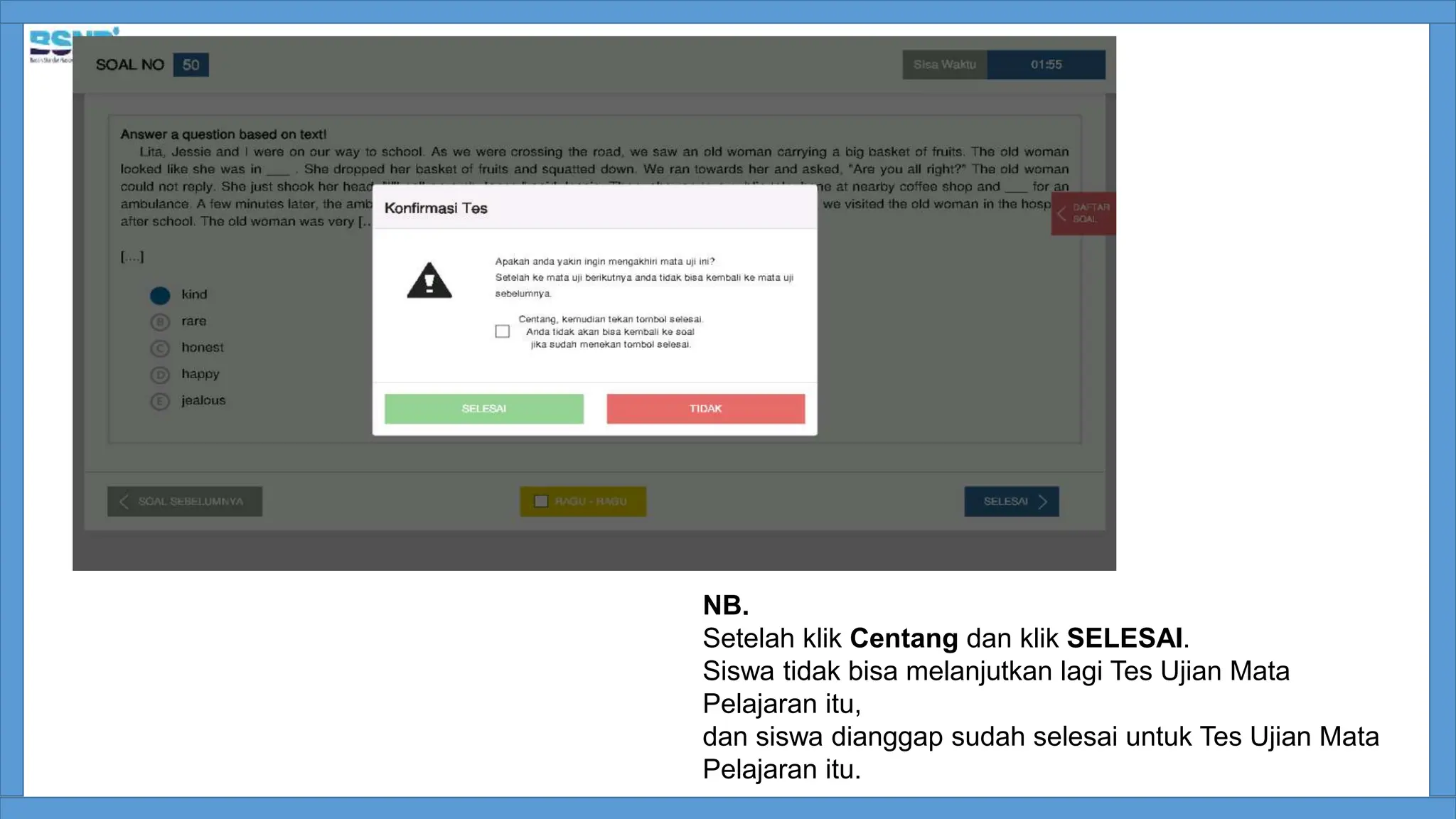 Ujian Nasional Berbasis Komputer (UNBK) | PPT