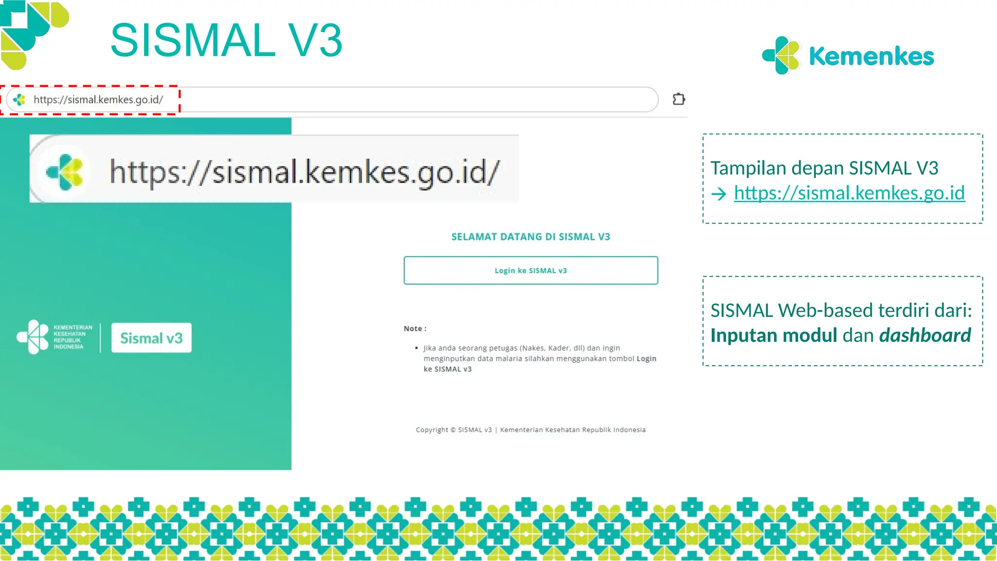 Sosialisasi Update Sistem Informasi dan Surveilans Malaria (SISMAL ...