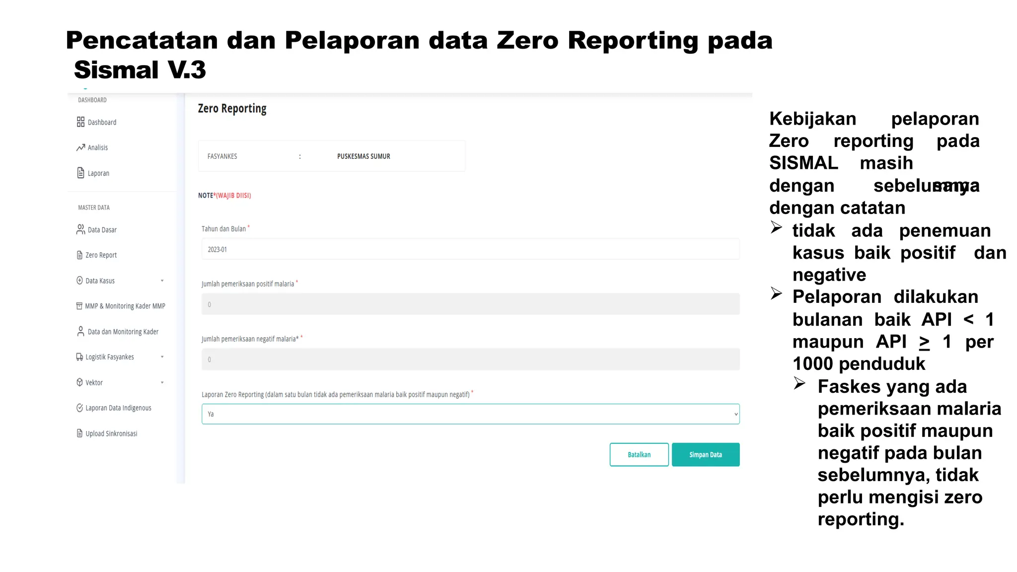 Sosialisasi Update Sistem Informasi dan Surveilans Malaria (SISMAL ...