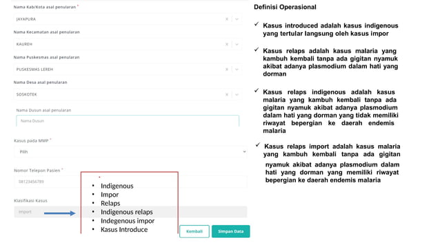 Sosialisasi Update Sistem Informasi dan Surveilans Malaria (SISMAL ...
