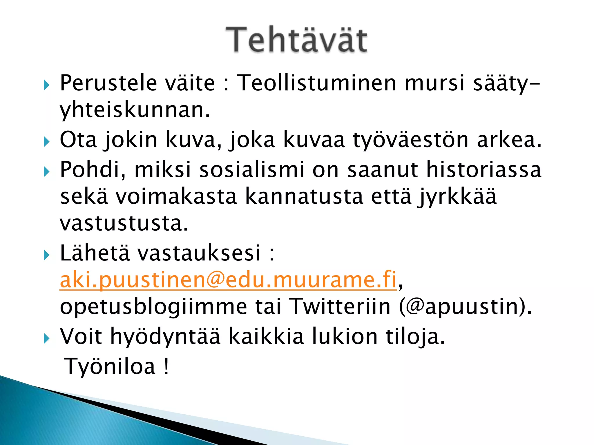 Sosialismi | PPTX