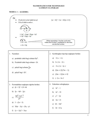 ULANGKAJI MATHS FOR SOCIAL STUDIES SEM 3 KV | PDF