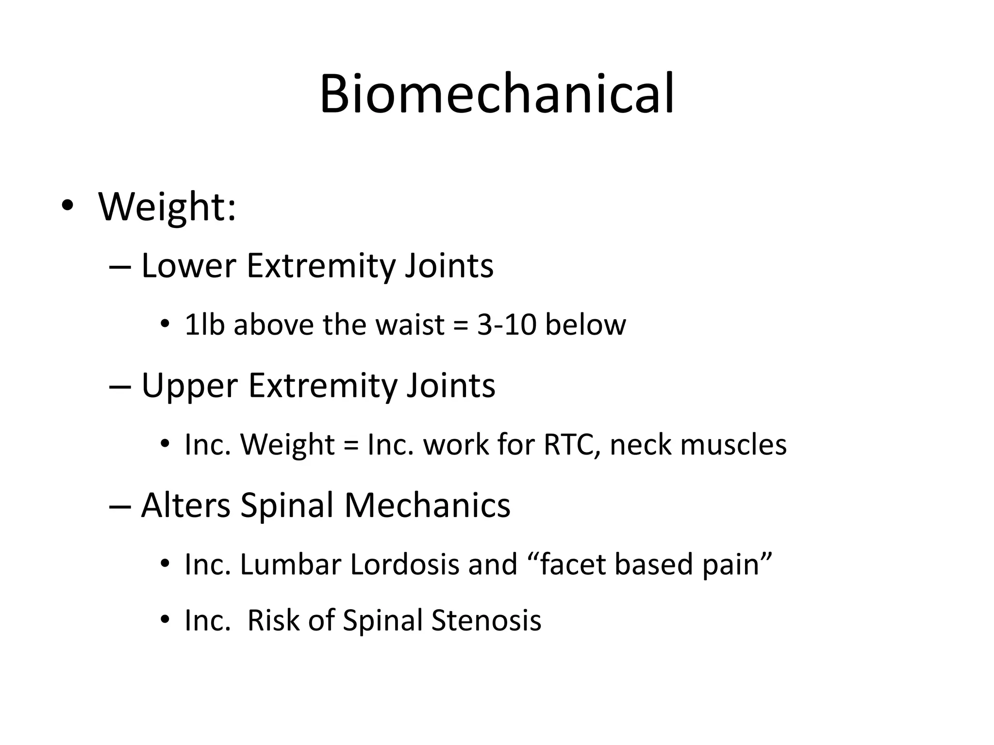 The Intersection of Orthopedics and Lifestyle Medicine | PPT