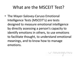 Emotional Intelligence | PPT