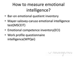 Emotional Intelligence | PPT