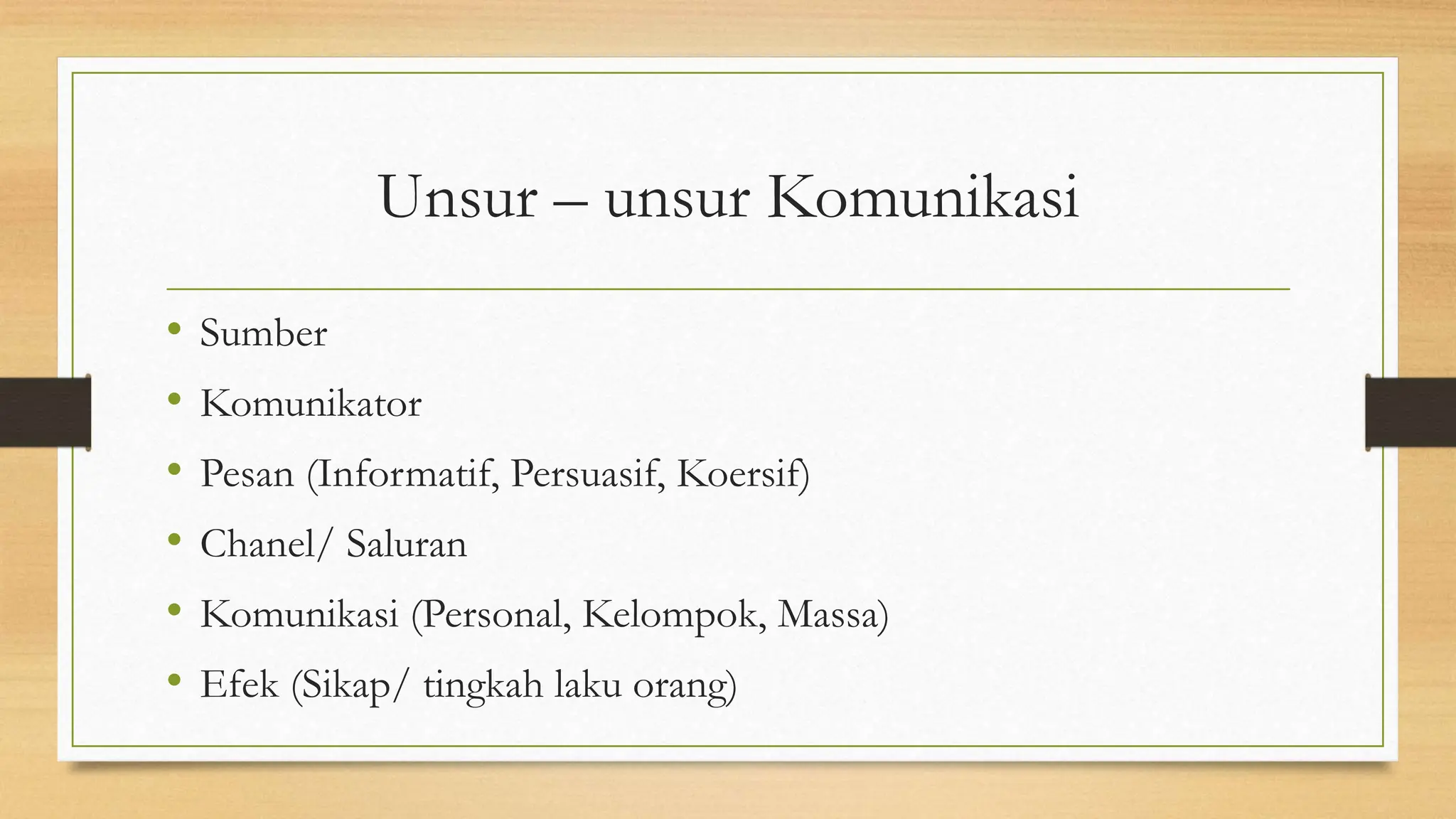 Sosiologi Komunikasi - Proses Komunikasi.pptx