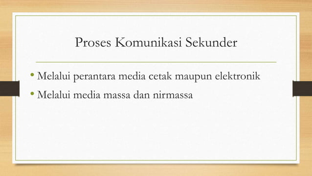 Sosiologi Komunikasi - Proses Komunikasi.pptx