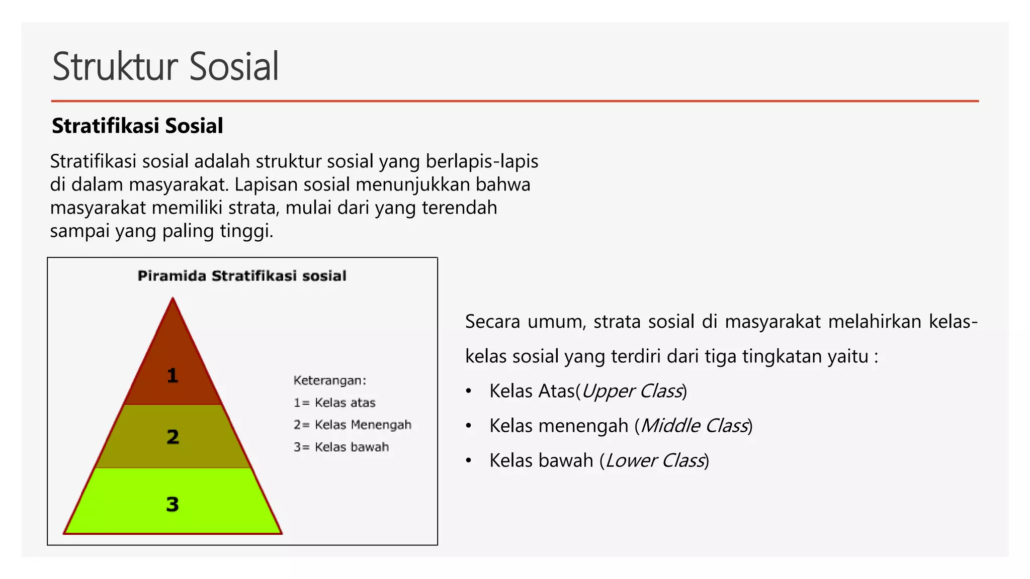 Struktur Masyarakat dan Proses Sosial | PPTX