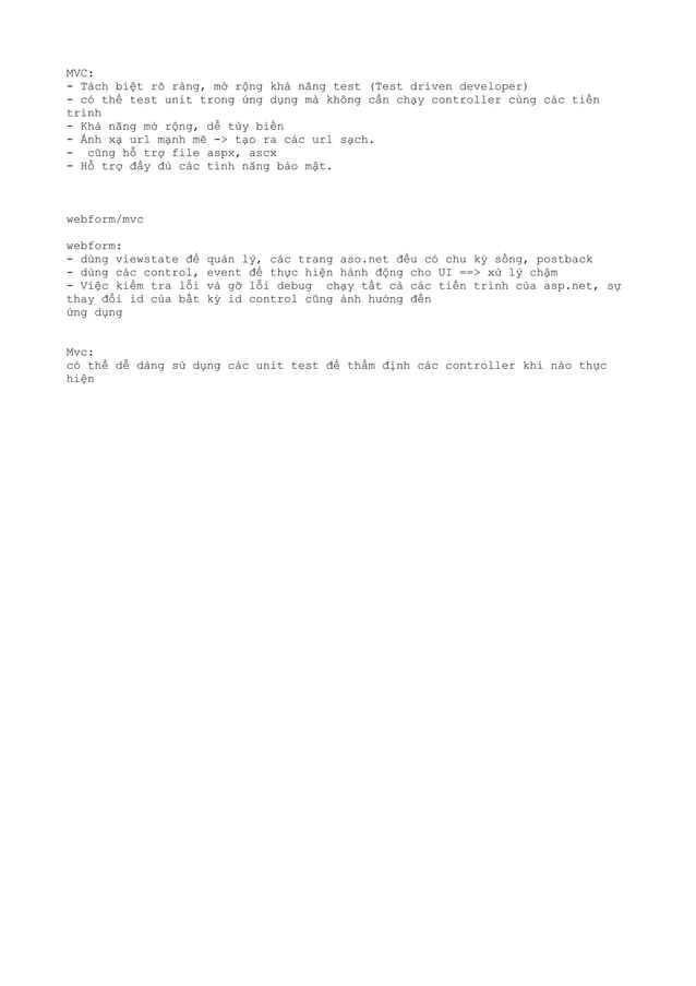 So Sánh Và Mvc Pdf