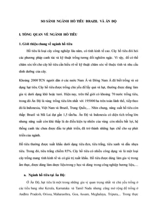 SO SÁNH NGÀNH HỒ TIÊU BRAZIL VÀ ẤN ĐỘ.docx