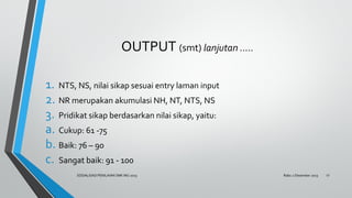 Sosialisasi Penilaian gasal 15-16 | PPT
