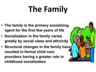 Sociology Socialization and Development | PDF