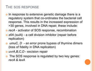 Sos repair mechanism | PPTX