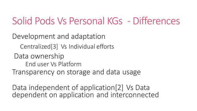 2nd Solid Symposium: Solid Pods vs Personal Knowledge Graphs | PDF ...