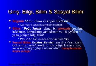 Sosyal bilimlerde yöntem | PPT