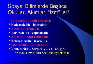 Sosyal bilimlerde yöntem | PPT