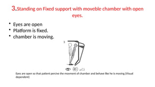 Sensory organization test (CTSIB) for balance | PPT
