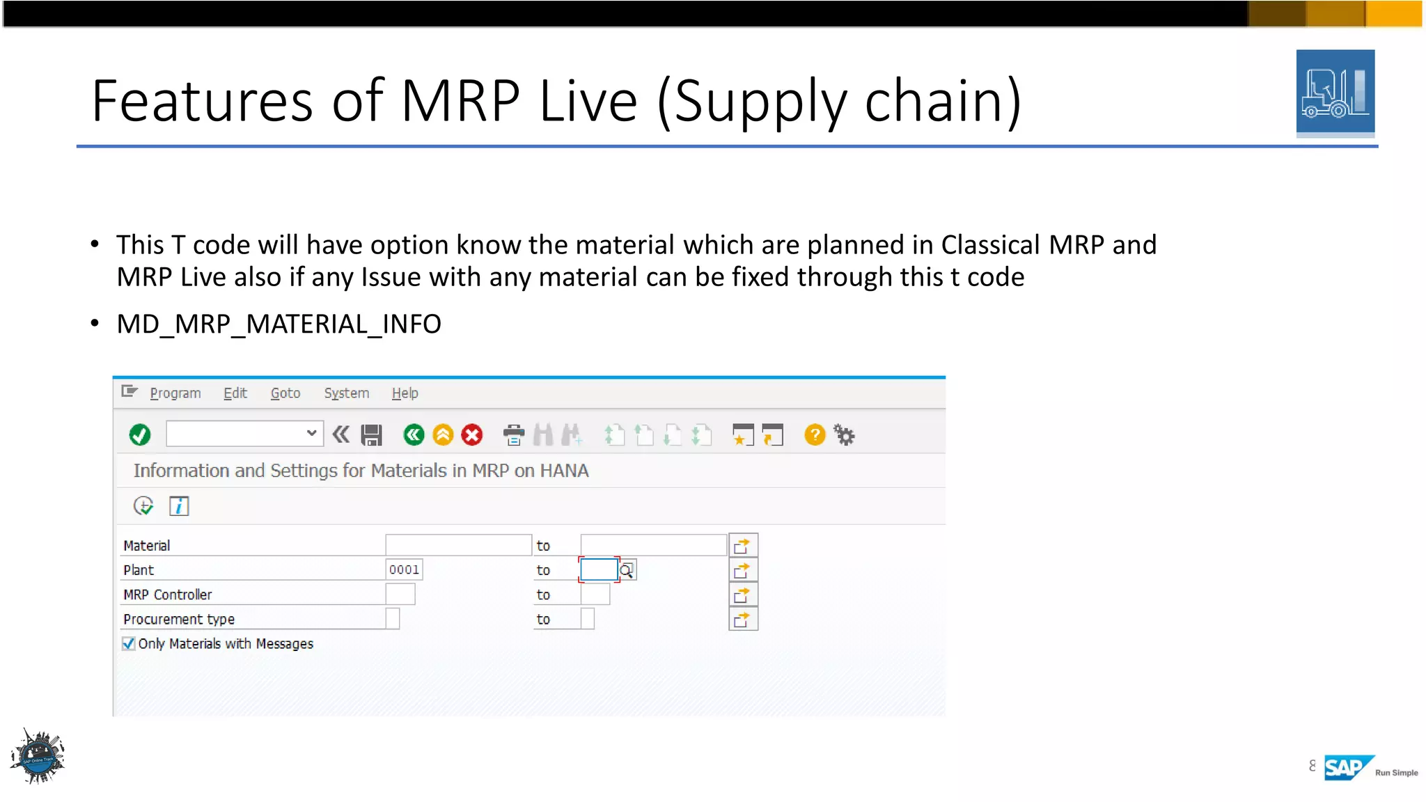 MRP Live on S/4 HANA | PDF