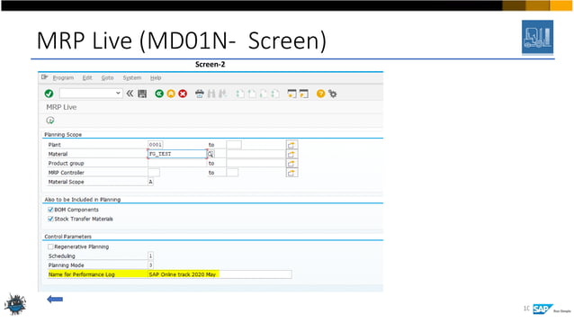MRP Live on S/4 HANA | PDF