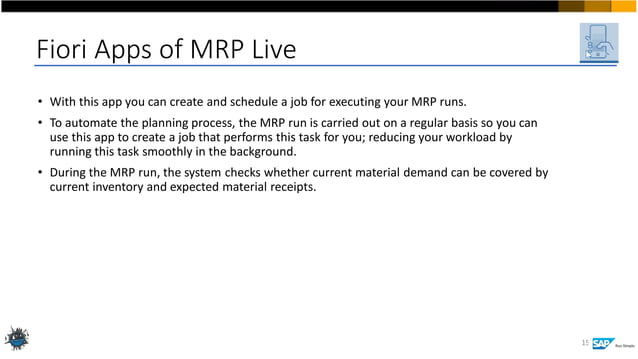 MRP Live on S/4 HANA | PDF