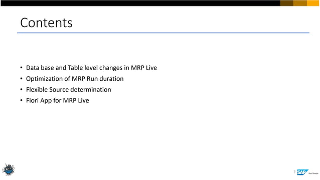 MRP Live on S/4 HANA | PDF