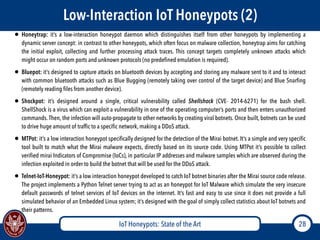 IoT Honeypots: State of the Art | PDF
