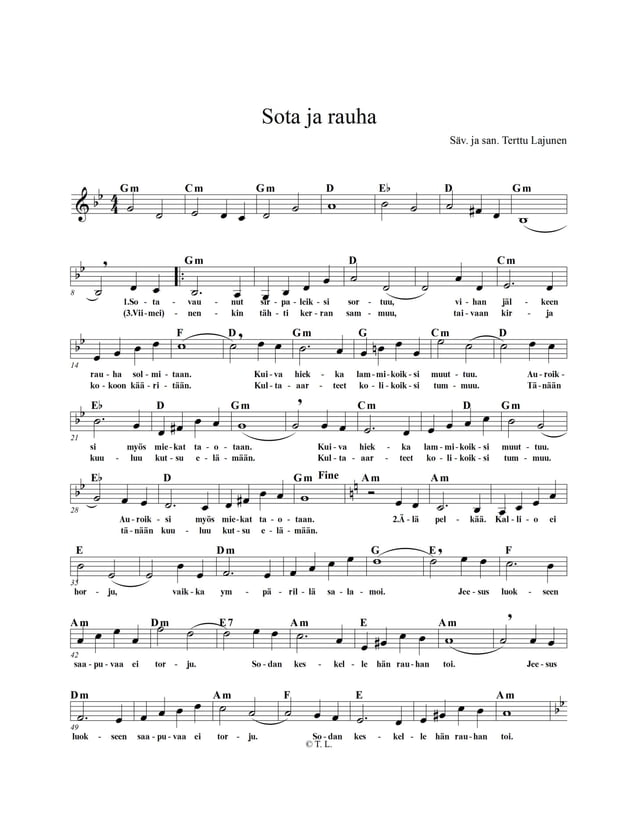 Sota ja rauha War and peace | PDF