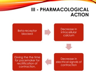 Sotalol as a anti arrhythmic beta blocker drug | PDF