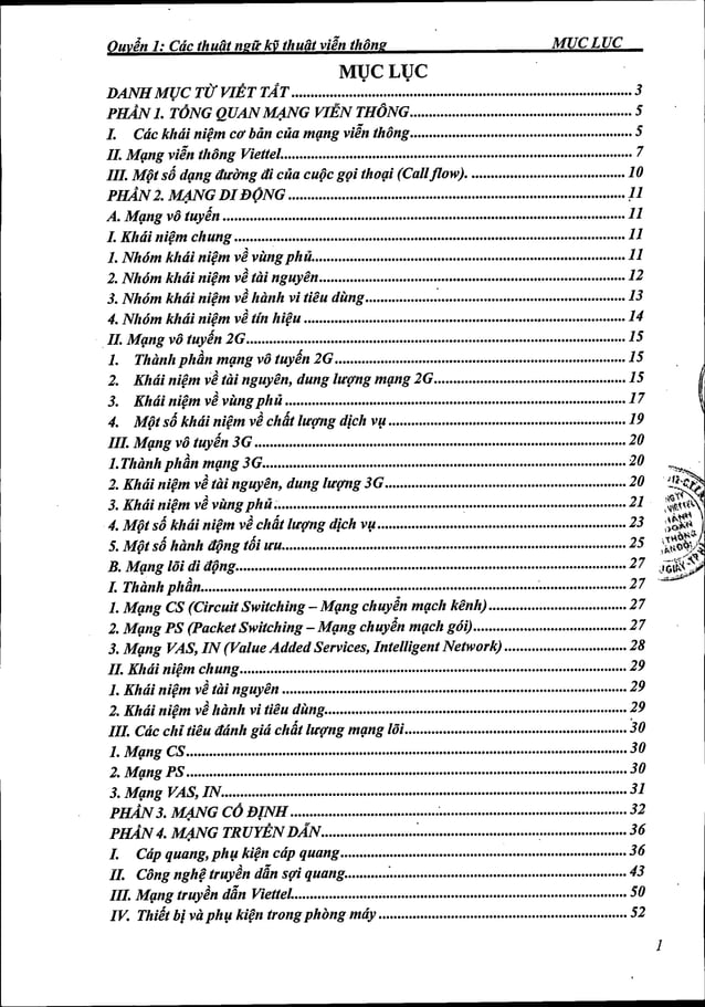 So tay ky thuat vien thong q1 cac thuat ngu | PDF