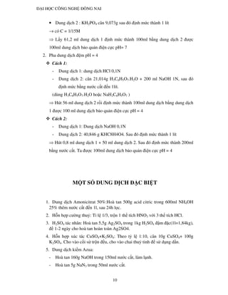 So tay pha che hoa chat | PDF