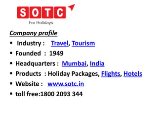 Sotc | PPT | Free Download
