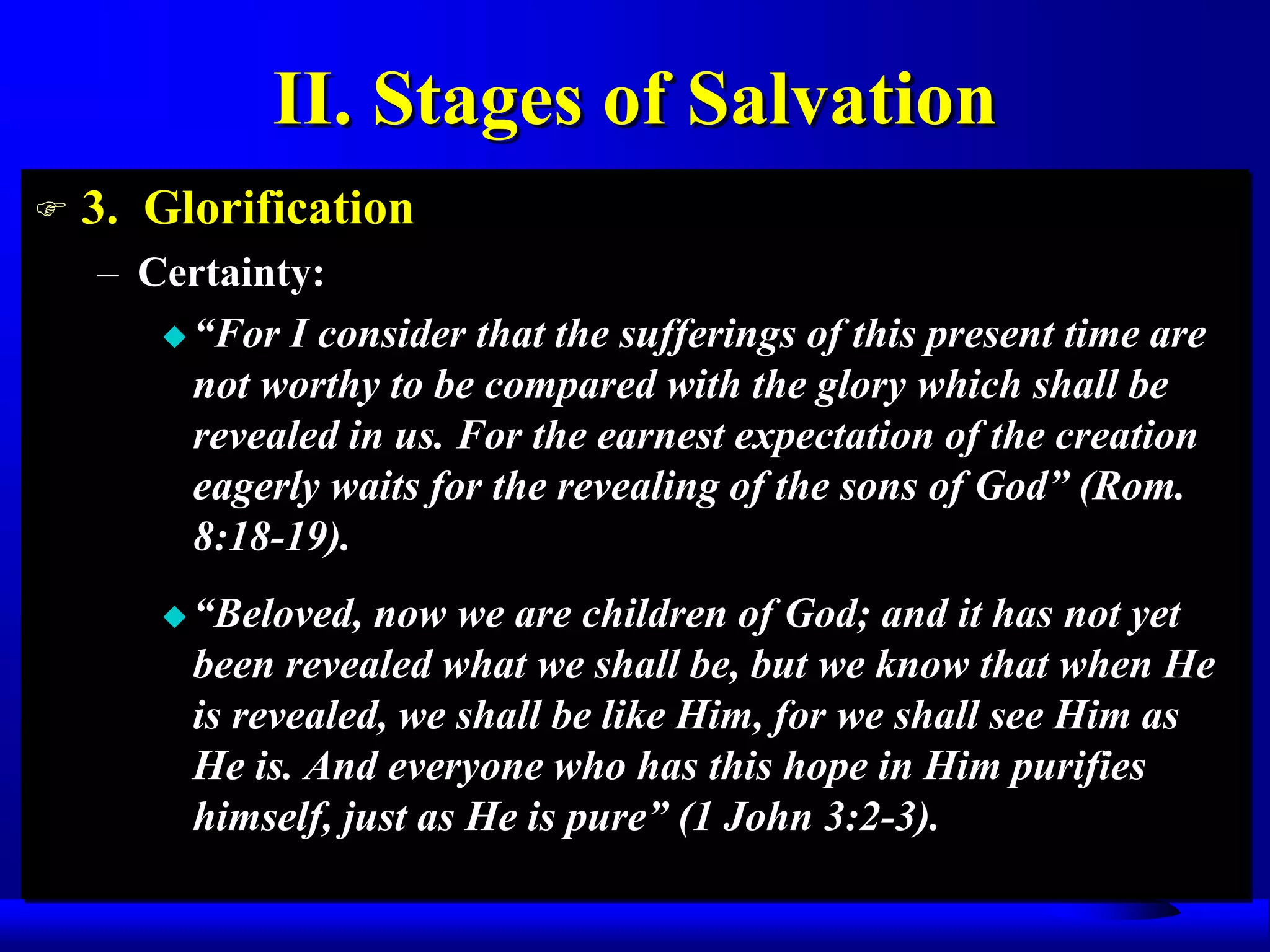 Soteriology: The Doctrine of Salvation-3 | PPT
