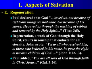 Soteriology: The Doctrine of Salvation-3 | PPT
