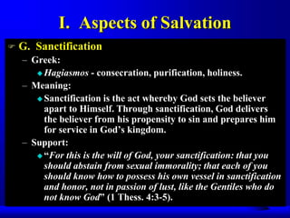 Soteriology: The Doctrine of Salvation-3 | PPT