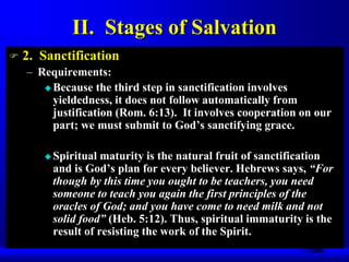 Soteriology: The Doctrine of Salvation-3 | PPT