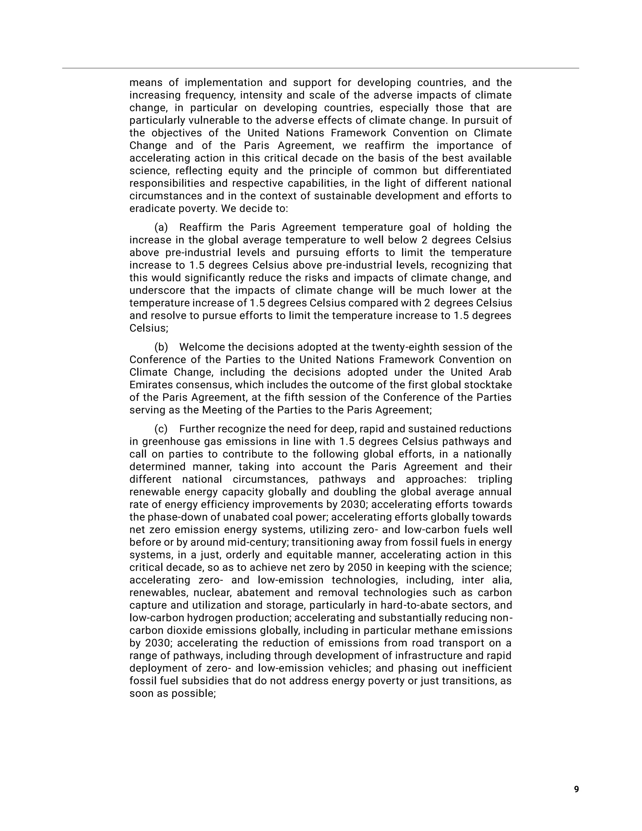 UN Summit of the Future : Pact for the Future | PDF