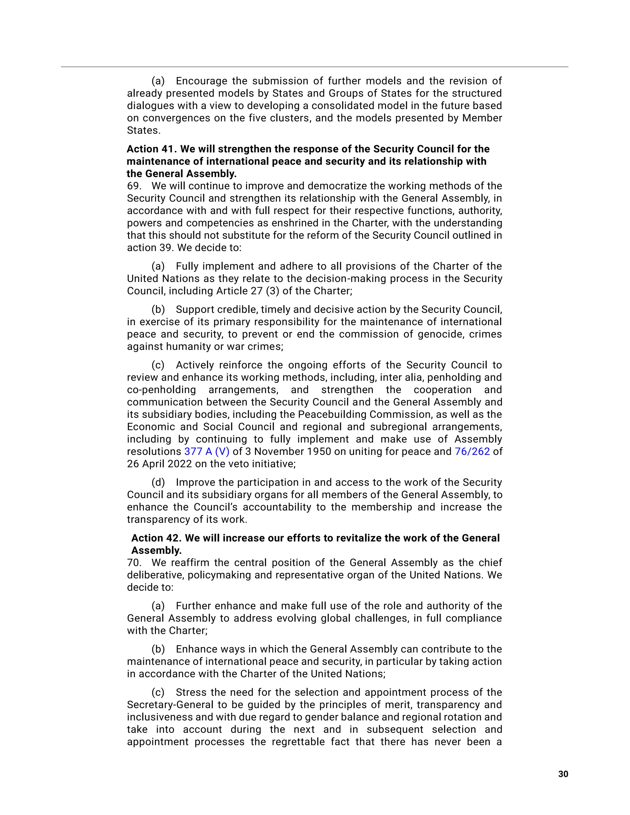 UN Summit of the Future : Pact for the Future | PDF