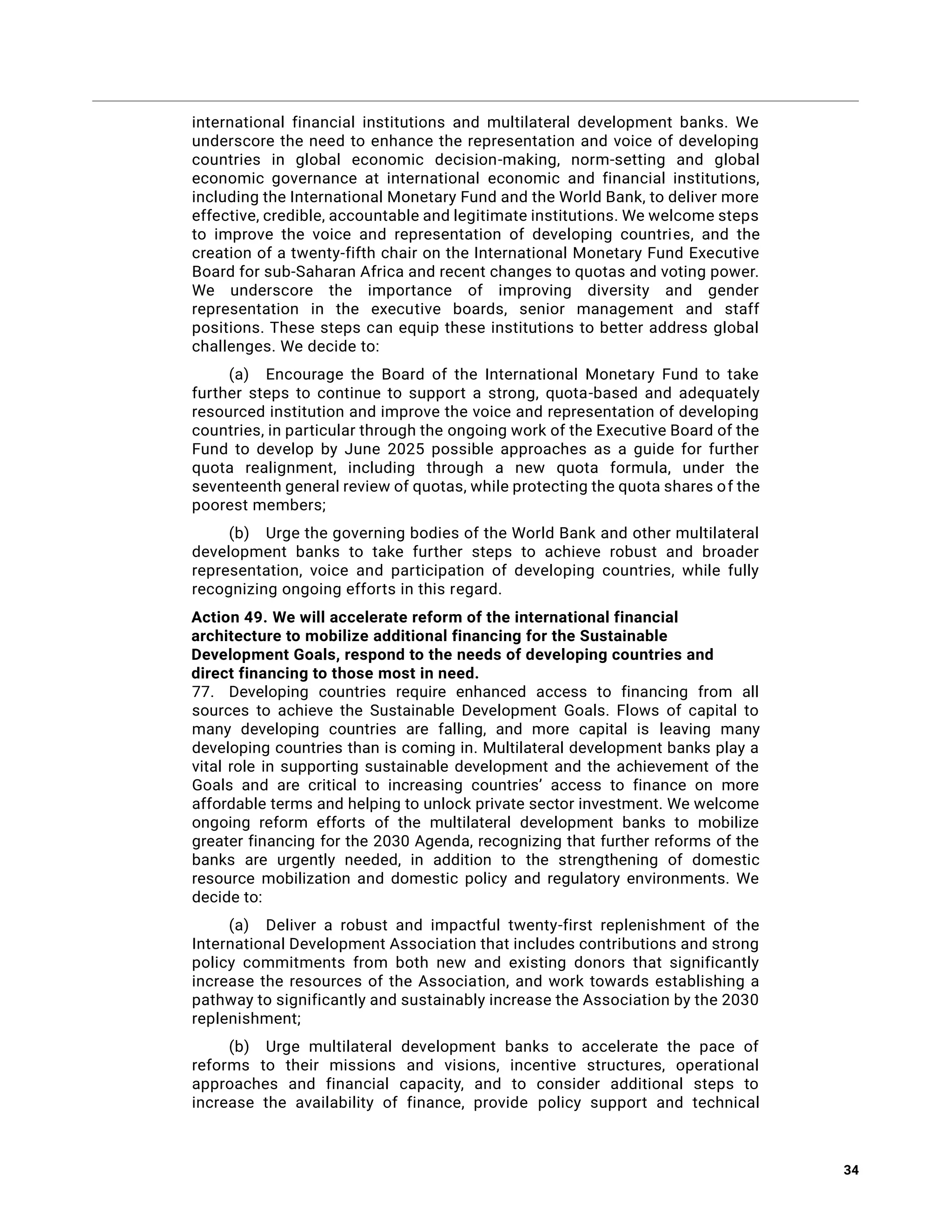 UN Summit of the Future : Pact for the Future | PDF