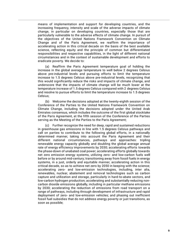 UN Summit of the Future : Pact for the Future | PDF