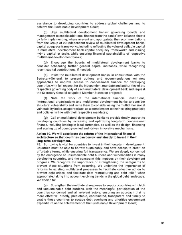 UN Summit of the Future : Pact for the Future | PDF