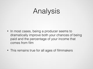 What makes for economic success in the film industry? | PPT