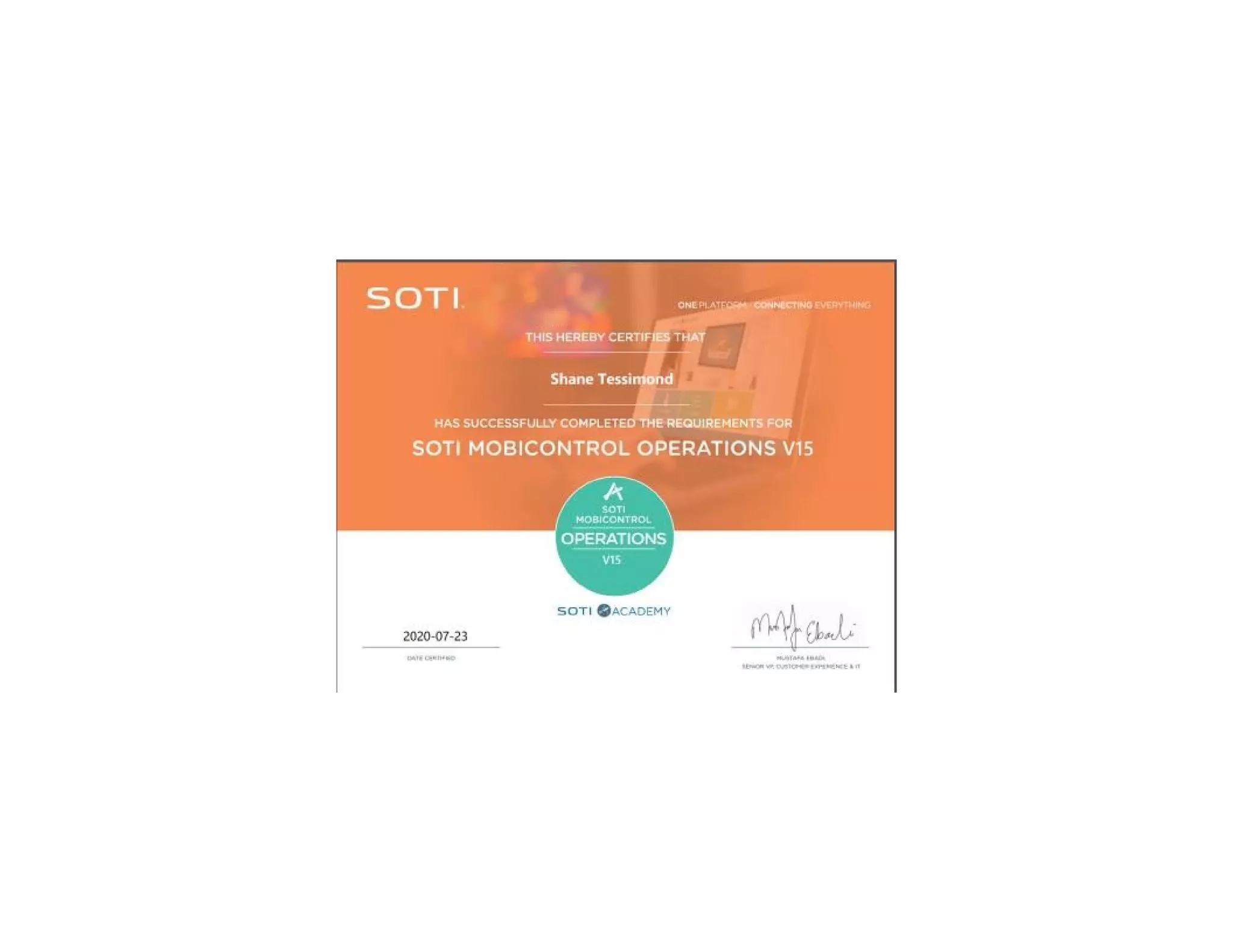 Soti Academy Certification | PPT