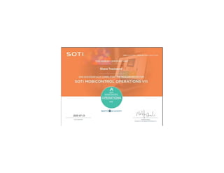 Soti Academy Certification | PPT