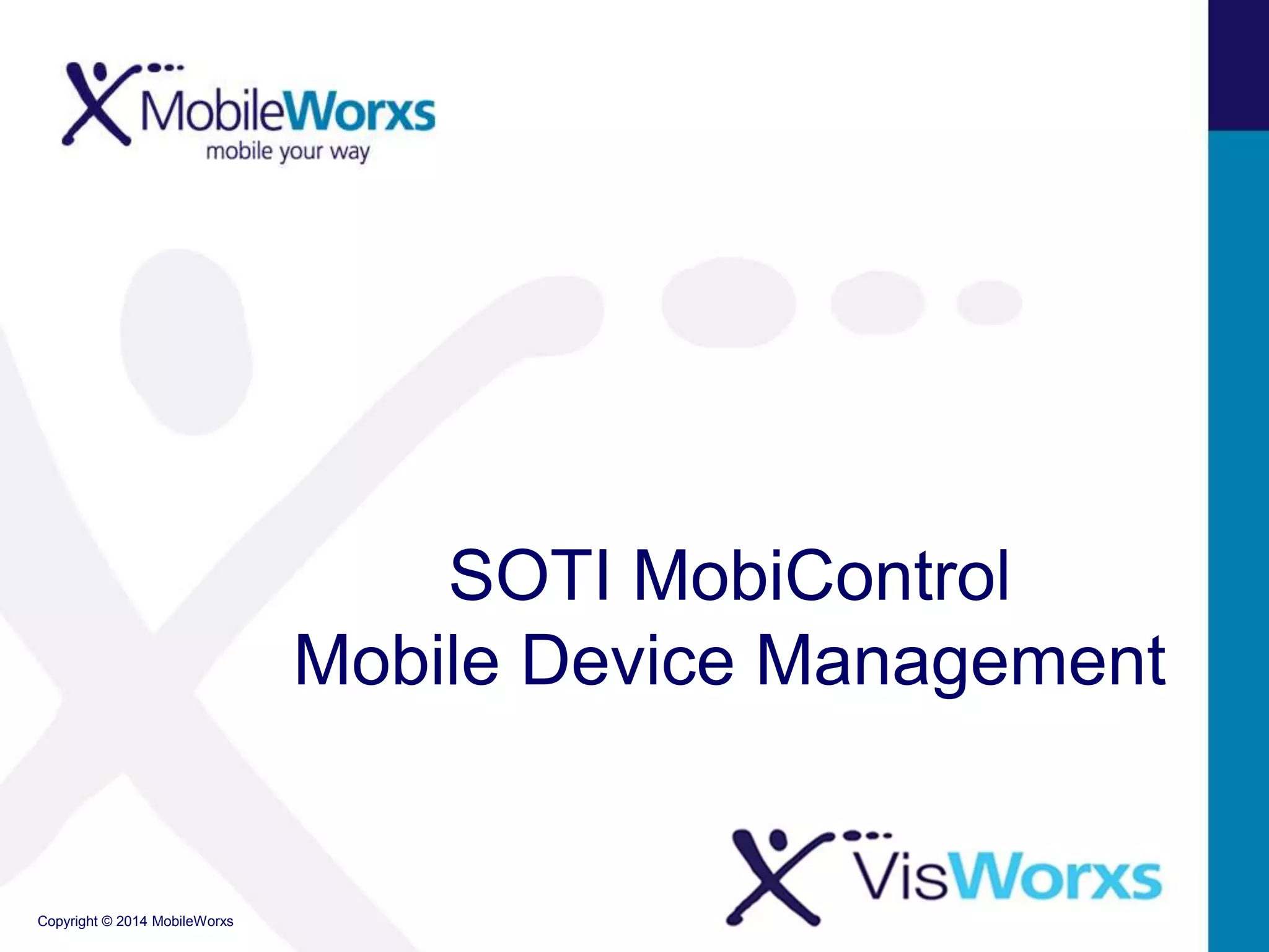 SOTI MobiControl | PPTX