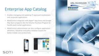 LML Technologie offre les solutions de SOTI | PPT