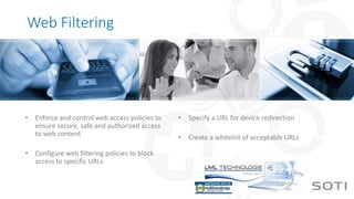 LML Technologie offre les solutions de SOTI | PPT