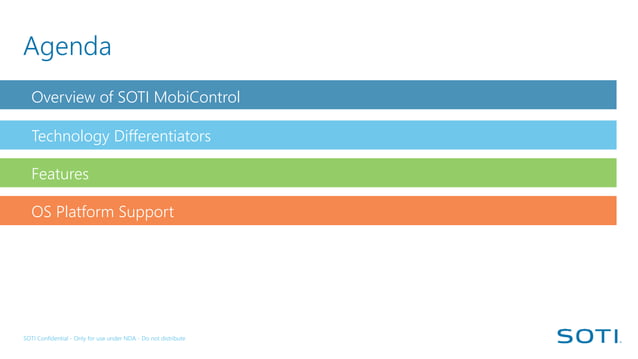 SOTI_MobiControl_Presentation.pdf | Operating Systems | Computer ...