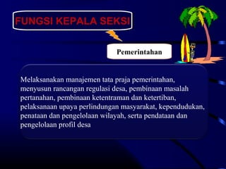 SOTK Pemerintah Desa | PPT