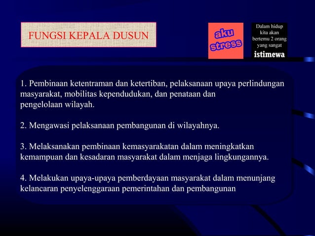 SOTK Pemerintah Desa | PPT